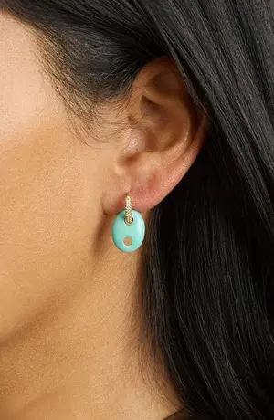 ATHRA LUXE Mariner Lapis Drop Earrings