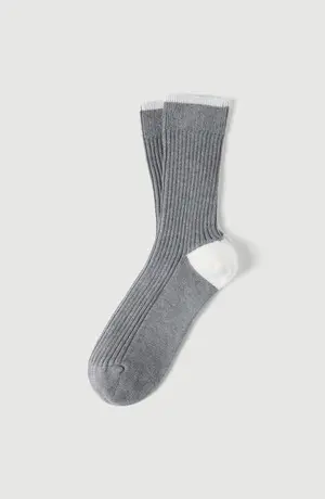 Brunello Cucinelli Cotton Socks - Grey