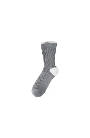 Brunello Cucinelli Cotton Socks - Grey