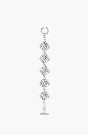 YOJ Sculptural Motif -plated Bracelet