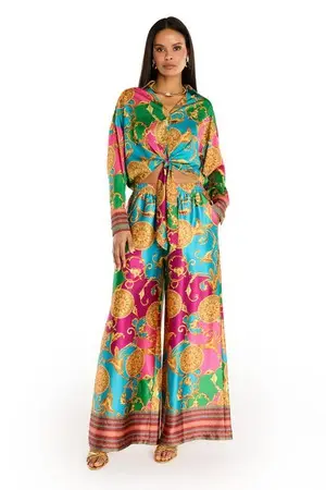 THE NOLI SHOP Marcia Silk Pant