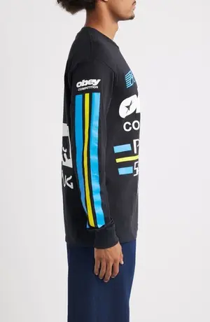 Obey Competition Graphic Long Sleeve T-shirt