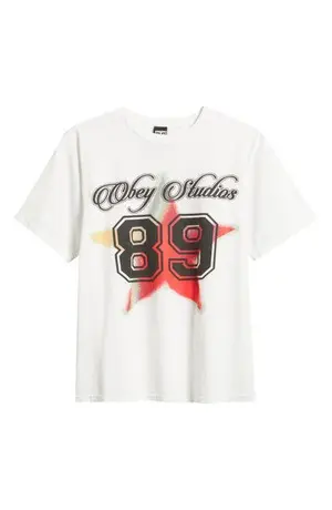 Obey Varsity Star Graphic T-shirt