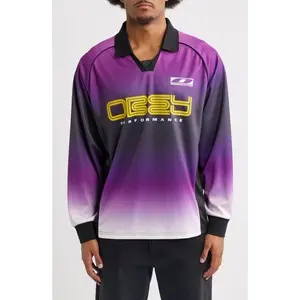 Obey Spectrum 89 Graphic Performance Jersey - Purple Gradient