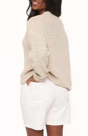 PETAL & PUP Melane Open Stitch Sweater