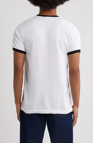 Obey Peace Movement Graphic Ringer T-shirt