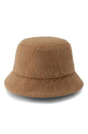 Helen Kaminski Rita Wool Blend Bucket Hat - Oak