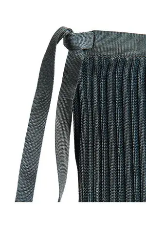 Mango Ribbed Flare Leg Pants