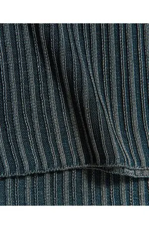 Mango Ribbed Flare Leg Pants