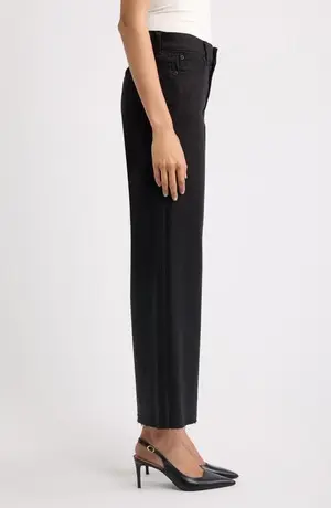 Kobi Halperin Rafaella Raw Hem Wide Leg Jeans