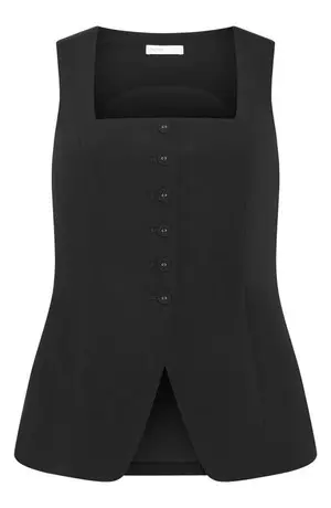 City Chic Jaz Peplum Vest