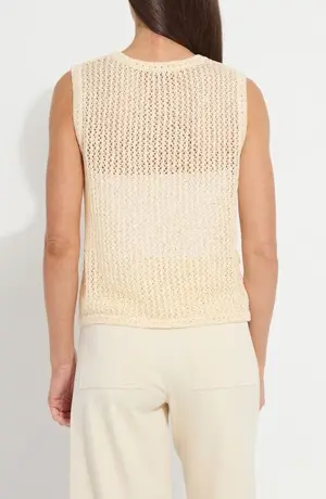 Lyssé Avery Sequined Knit Shell