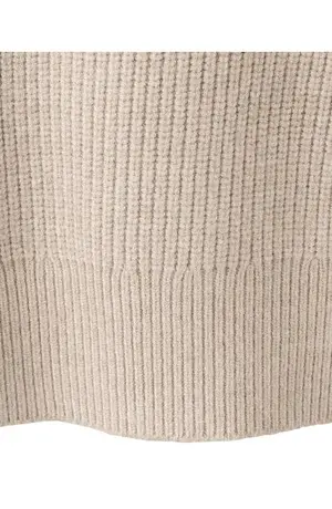 Mango Quarter Zip Sweater