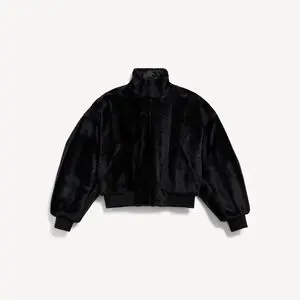 Balenciaga Cropped Jacket - Black