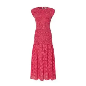 PAR Y ESCALA SL Emma Damero Dress - Red