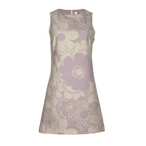 JENNAFER GRACE Penelope Mini Dress In Violetta Bloom - Purple