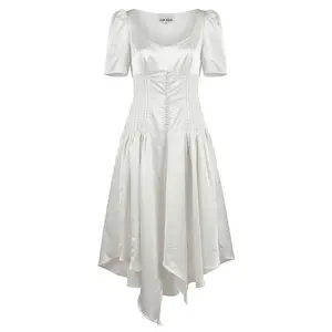 LOR REIN Rina Dress - White