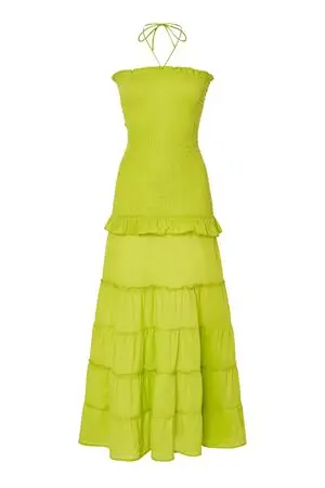 PAR Y ESCALA SL Roma Lima Dress - Yellow