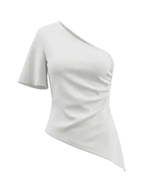 LOR REIN Vira Top - White