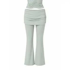Carmen Says Turquoise Persephone Jersey Pants