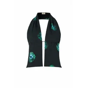 PAR Y ESCALA Sl Agus Hand-dyed Cotton Top With Open Back
