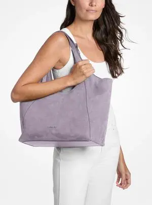 Michael Kors Bernie Large Tote Bag - Purple