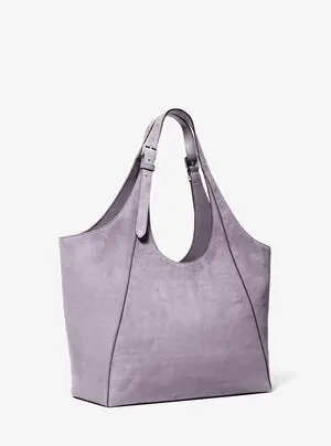 Michael Kors Bernie Large Tote Bag - Purple