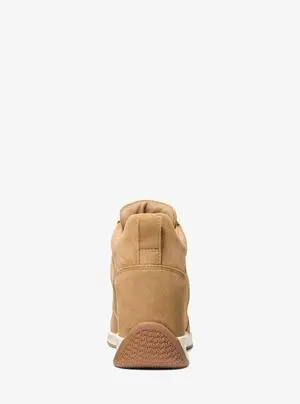 Michael Kors Nikko S2 Suede Wedge Trainer