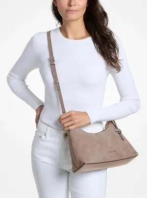 Michael Kors Sammy Medium Convertible Shoulder Bag - Grey