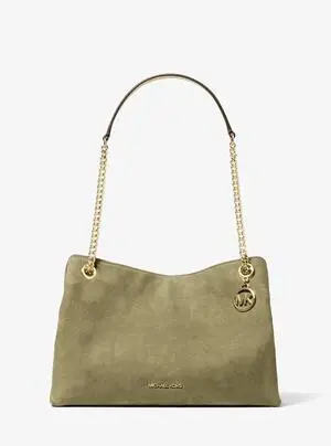 Michael Kors Christina Medium Messenger Bag - Green