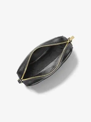 Michael Kors Jet Set Travel Small Houndstooth Print Camera Crossbody Bag