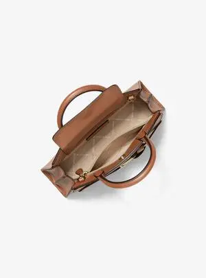 Michael Kors Greta Small Leather Convertible Crossbody Bag