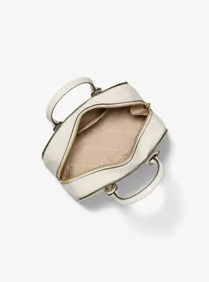 Michael Kors Ashton Small Signature Logo Messenger Bag - Natural