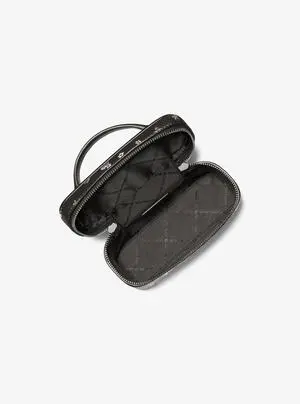 Michael Kors Vivi Small Floral Printed Vanity Crossbody Bag