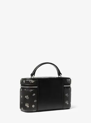 Michael Kors Vivi Small Floral Printed Vanity Crossbody Bag