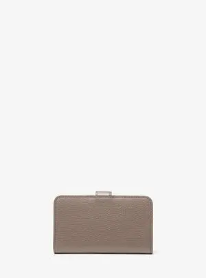 Michael Kors Jet Set Travel Medium Pebbled Leather Wallet