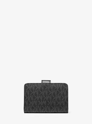 Michael Kors Jet Set Travel Small Signature Logo Billfold Wallet