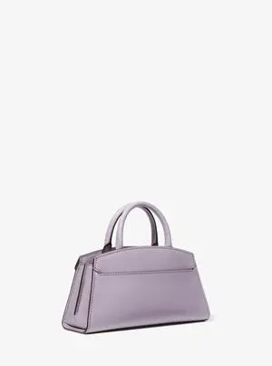 Michael Kors Greta Small Leather Satchel - Purple