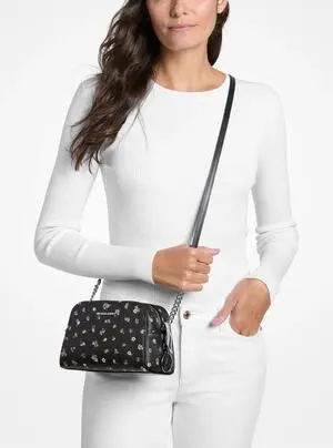 Michael Kors Ashton Extra-small Floral Printed Camera Crossbody Bag