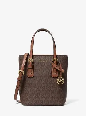 Michael Kors Voyager Extra-small Signature Logo Convertible Crossbody Bag - Brown