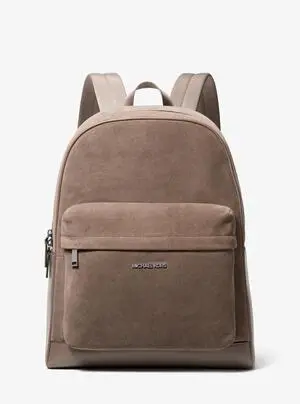 Michael Kors Pacey Suede Backpack - Grey