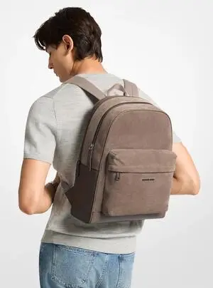Michael Kors Pacey Suede Backpack