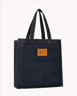 Serena Bute Denim Tote Bag - Navy