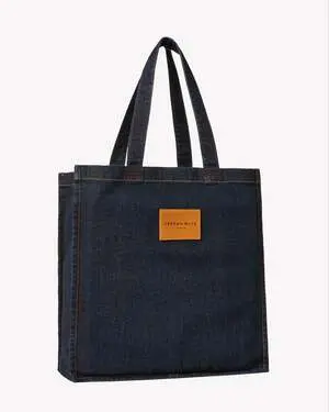 Serena Bute Denim Tote Bag