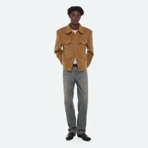 Helmut Lang Wool Trucker - Dark Camel