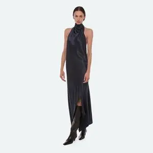 Helmut Lang Tie Detailed Dresses