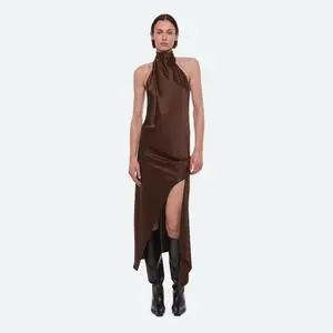 Helmut Lang Silk Tie Scarf Dress - Serra