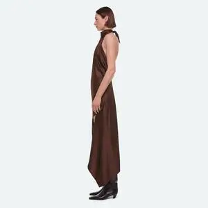 Helmut Lang Silk Tie Scarf Dress - Serra