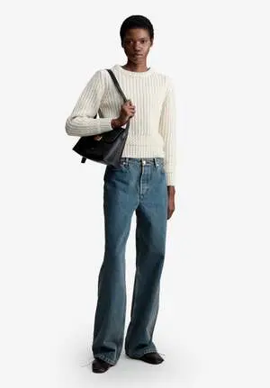 A.p.c. Iris Sweater Sweater In Recycled Wool - Ecru