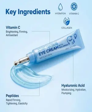 LOVERY Korean Skin Care Hyaluronic Eye Cream
